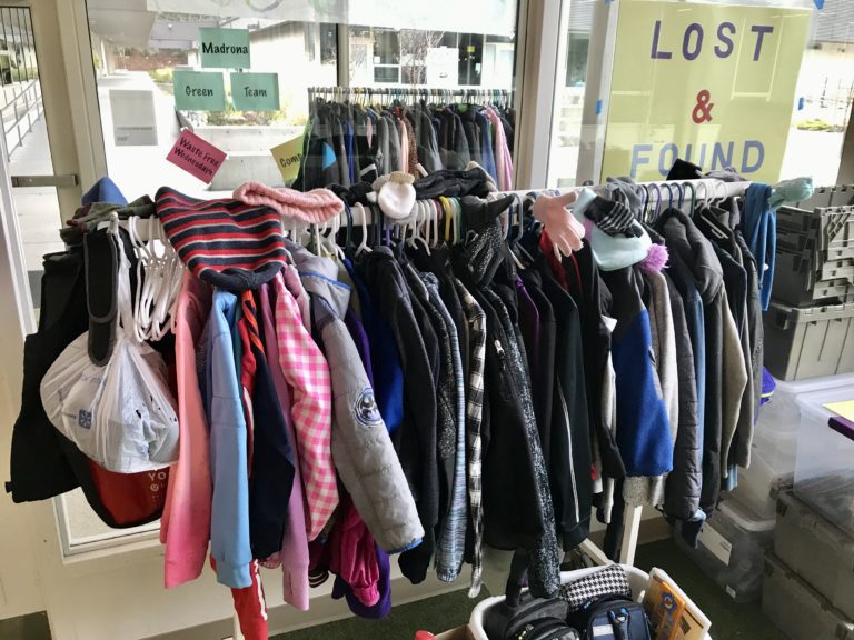 Lost & Found Donation to Clothes for Kids | Madrona Bear Facts